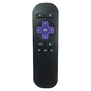Nettech IR Replacement Remote for Roku 1, Roku 2, Roku 3, Roku 4 (HD, LT, XS, XD), Roku Express, Roku Premiere, Roku Ultra; DO NOT Support Roku Stick or Roku TV