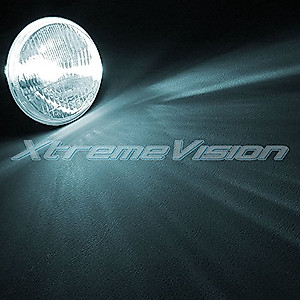 XtremeVision 55W AC Xenon HID Bundle with Slim AC Ballast (1 Pair) and H1 6000K - 6K Light Blue Xenon Bulb (1 Pair)