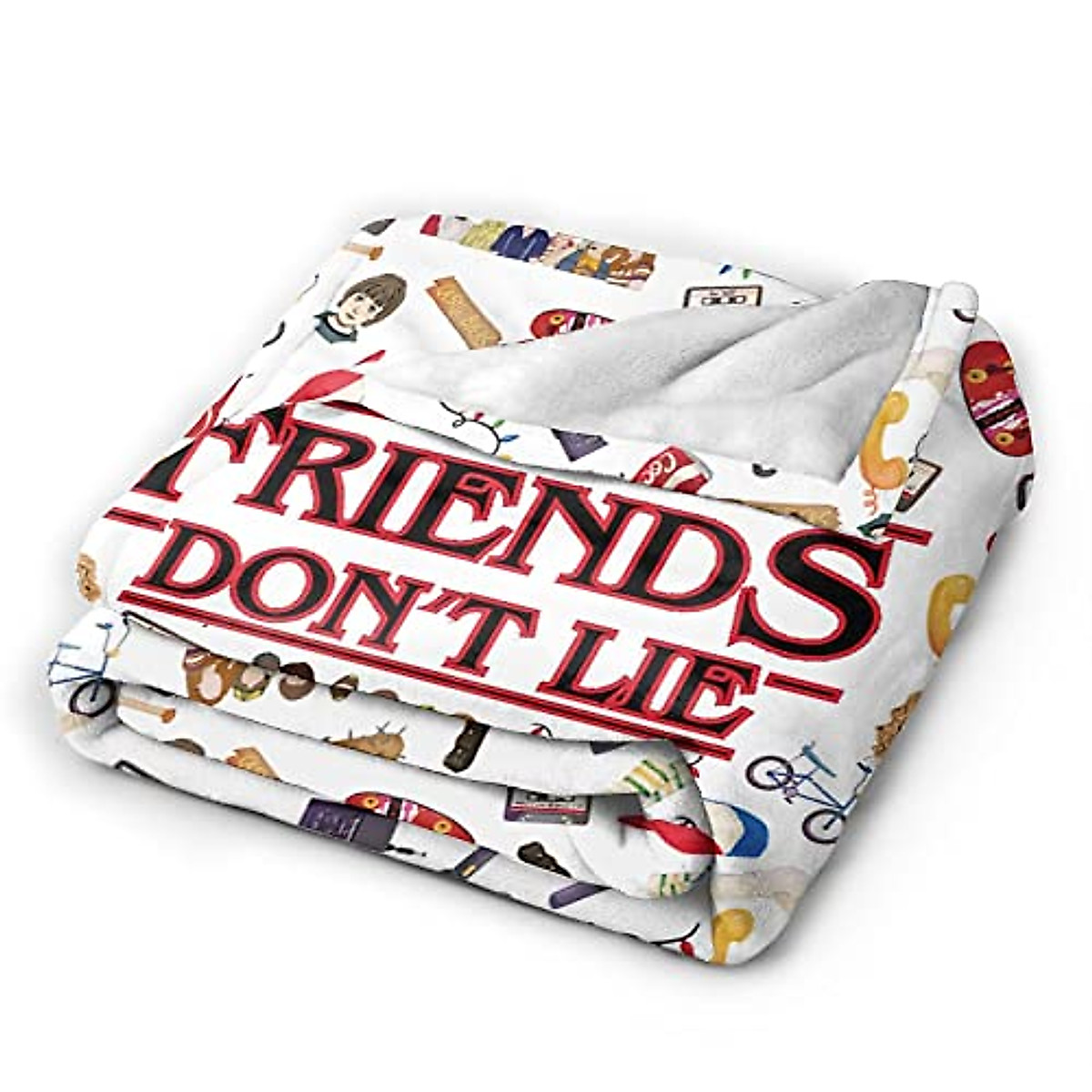 Christmas Lights Blanket Fleece Fuzzy Comforter Lightweight Soft All Season Throw Blankets Birthday Gifts for Men Women Boys50 x40