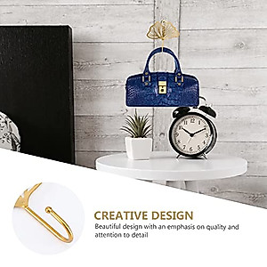 Cabilock 2pcs Gold Leaf Hooks Entryway Door Hooks Ginkgo Leaf Maple Leaf Hanging Hooks Decorative Wall Hook Hanger for Clothes Coat Hat Scarf