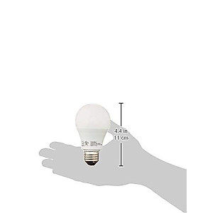 Simply Conserve Energy-Efficient LED Lightbulb, Energy Star-Certified 9W A19 (50W equiv) Warm White