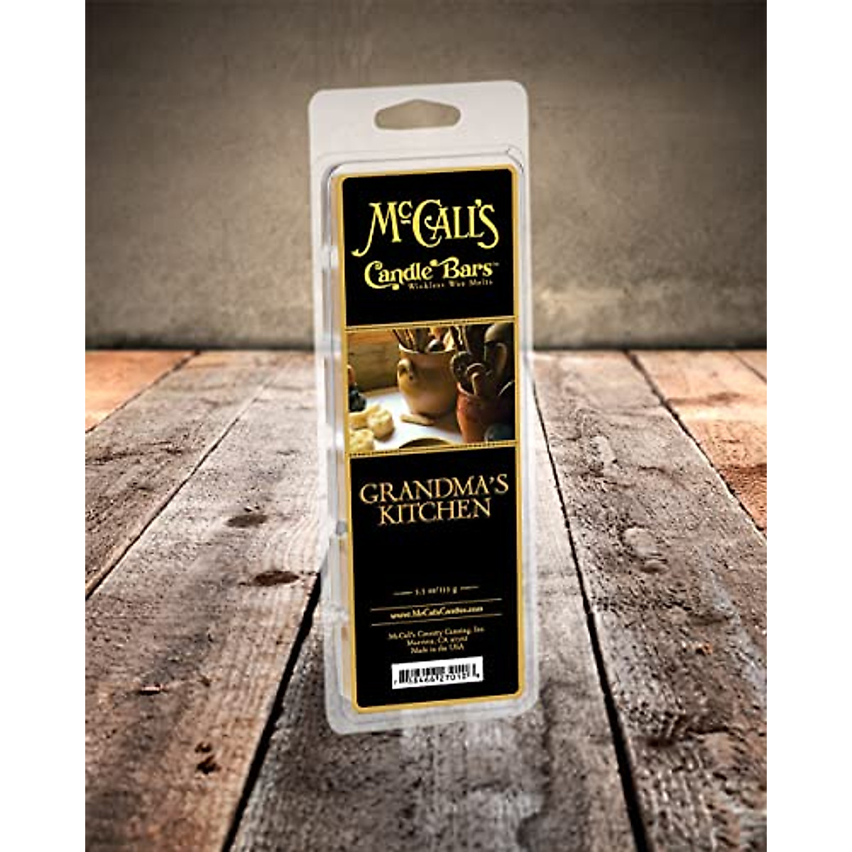 McCalls Candles Bars | Grandma's Kitchen| Highly Scented & Long Lasting | Premium Wax & Fragrance | Made in The USA | 5.5 oz…