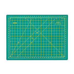 ZERRO Cutting Mat,Self Healing Rotary Mat Professional Double-Sided Thick Non-Slip Mat 12" x 9" for Quilting Sewing Crafts Projects (A4)