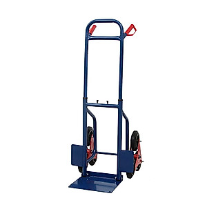 Lykos 440lbs Heavy Duty Stair Climbing Moving Dolly Hand Truck Warehouse Appliance Cart Blue