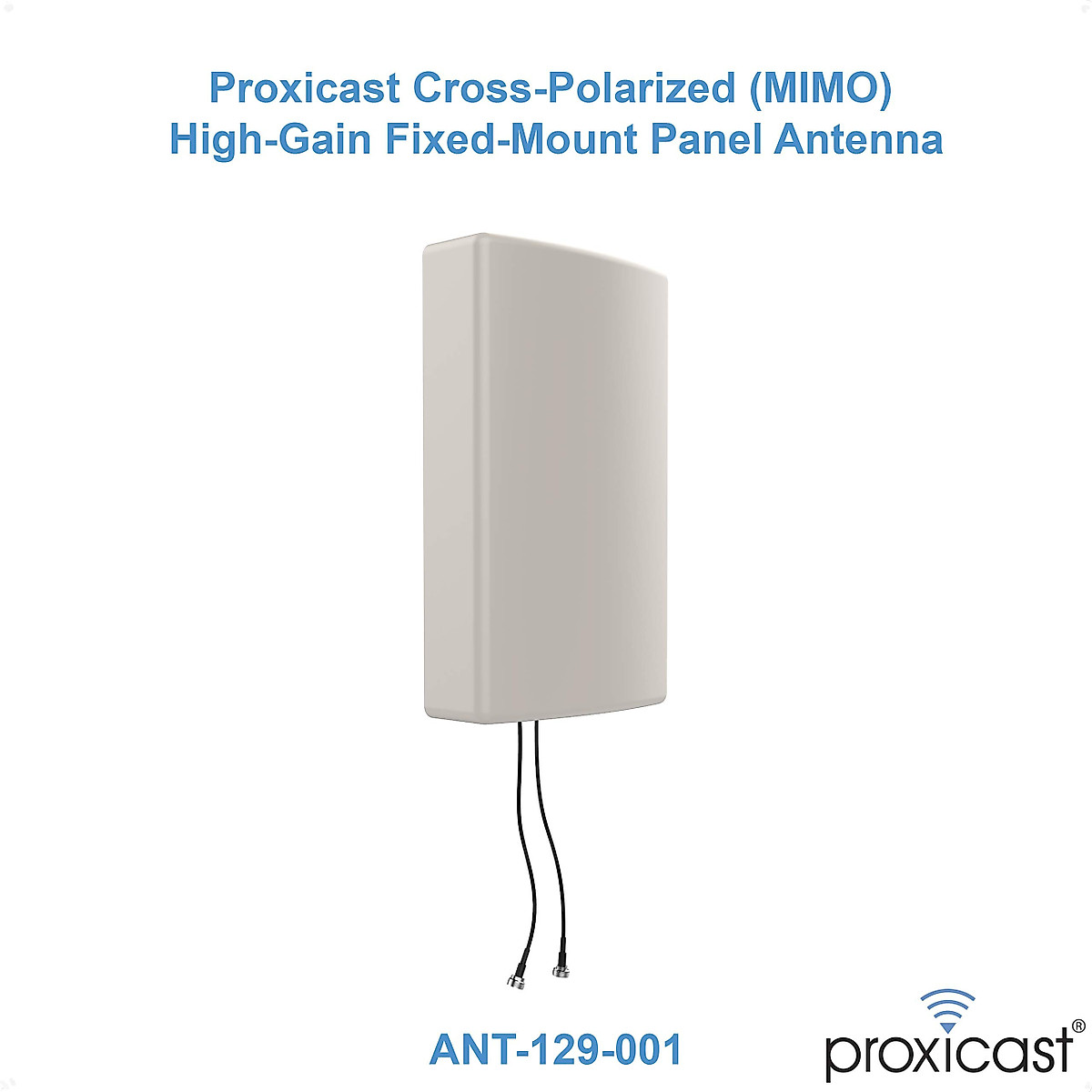 Cross-Polarized Antenna + 2X 25 ft SMA/N Cables + Free Silicone Tape (ANT-129-001-BDL-25)