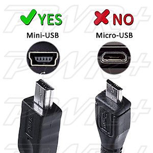 6.5 Ft USB-Cable for Wacom-Intuos Pro Intuos5 Bamboo: PTH451 PTH651 PTH851 PTH450 PTH650 PTH850 CTE450 MTE450 Touch-Digital-Art-Drawing-Tablet-Pad-Data-Charging-Cord ! Check Plug Photo !