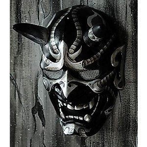 Hannya Kabuki Demon Oni Airsoft Mask BB Gun Halloween Costume Evil Cosplay MA242…