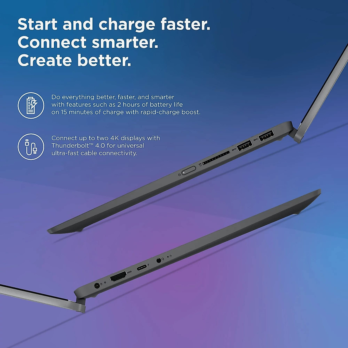 Lenovo 14" Touchscreen Convertible 2-in-1 Laptop (IdeaPad Flex 5i) | 4GB DDR4 128GB NVMe SSD | FHD IPS Display | Intel Core i3-1115G4 | Win11 Home | USB-C | Gray | Thin & Lightweight