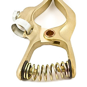 Forney 54405 Welding Ground Clamp, Tweco, 500-Amp, Brass