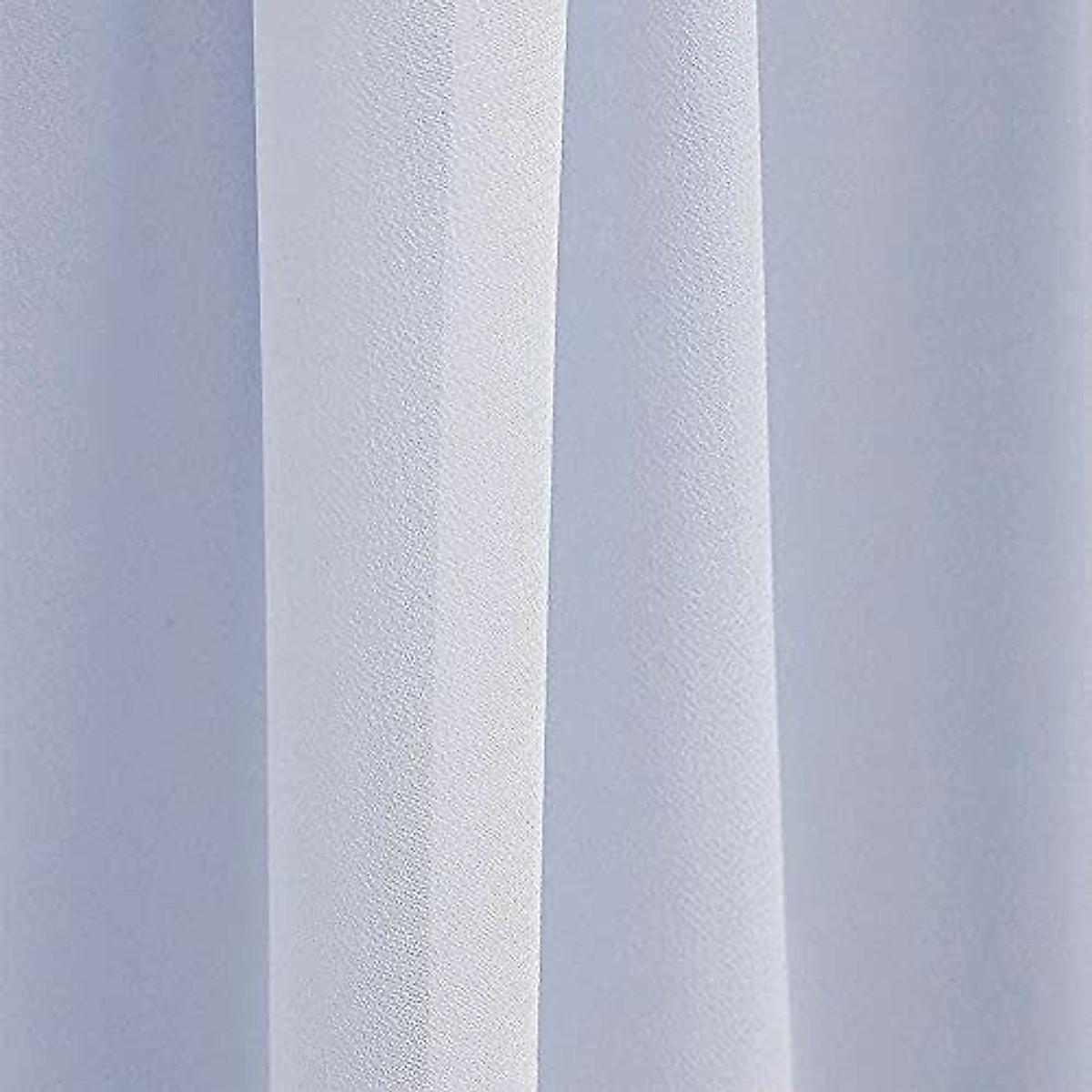Eternal Beauty Dusty Blue Chiffon Curtain for Events