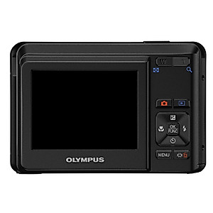 OM SYSTEM OLYMPUS FE-25 10MP Digital Camera with 3x Optical Zoom and 2.4 inch LCD (Black)