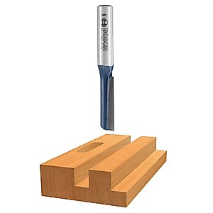 Bosch 85402M Router Bit Carbide Tip Straight,1/2S,1/2X1 1/2 Single Flute