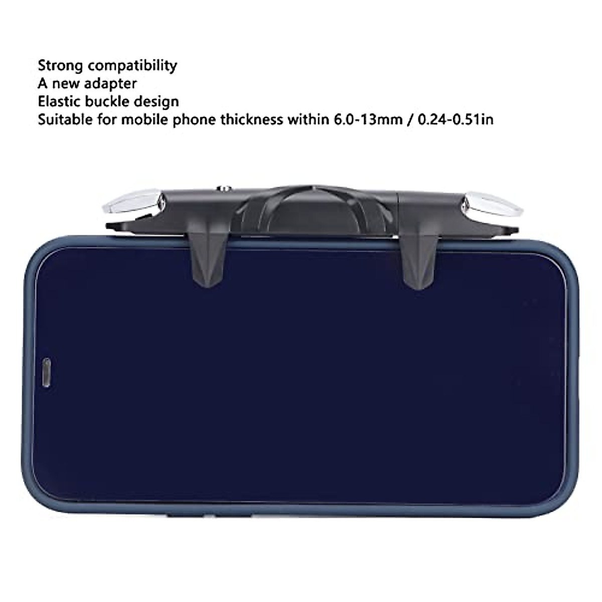 Ranvo Pubg Mobile Trigger, Four Speed Mobile Mobile Game High Frequency Electromagnetic Mobile Controller for Mobile Phones