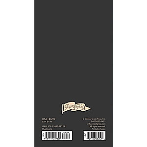 Willow Creek Press Mushrooms 2-Year January 2024 - December 2025 Monthly Pocket Planner (3.5" x 6.5")