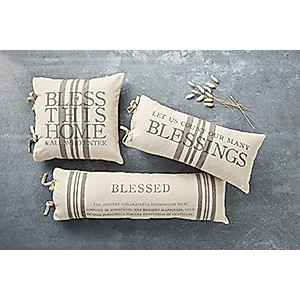 Mud Pie Blessings Pillow, Count