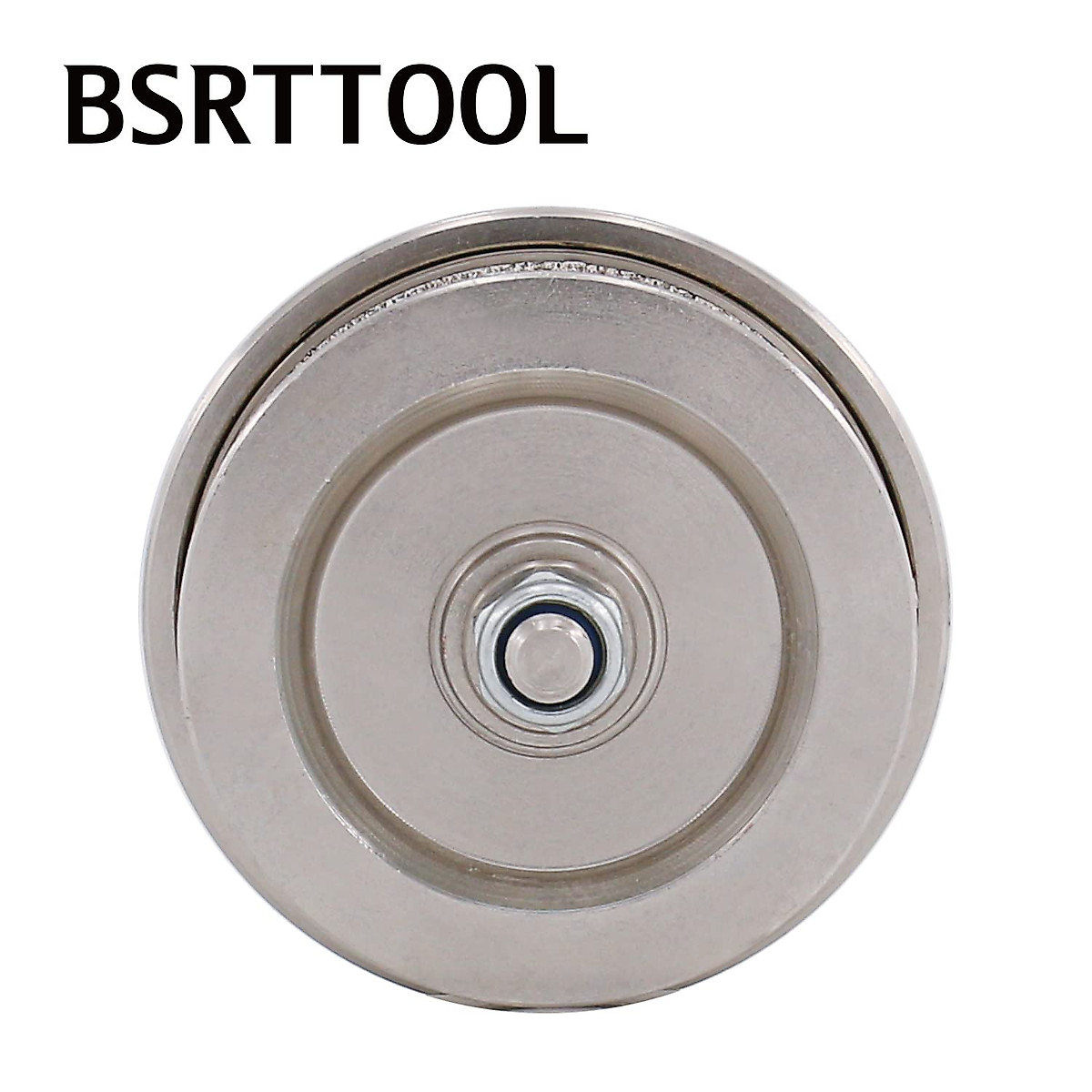 BSRTTOOl V30 1-1/4 inch Diamond Router Bit Full Bullnose Profiler Wheel Vacuum Brazed for Granite Concrete Marble Stone 5/8-11 Thread