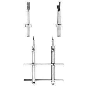 QWORK Camera Lens Openning Repairing Tool Kit, DSLR Camera Tool Set, 3/8" to 3-15/16" Lens Repair Set, Anti-Magnetic 3 Tips, 6 Screws and 2 Hexagon Wrench for Canon Nikon Sony Olympus Camera