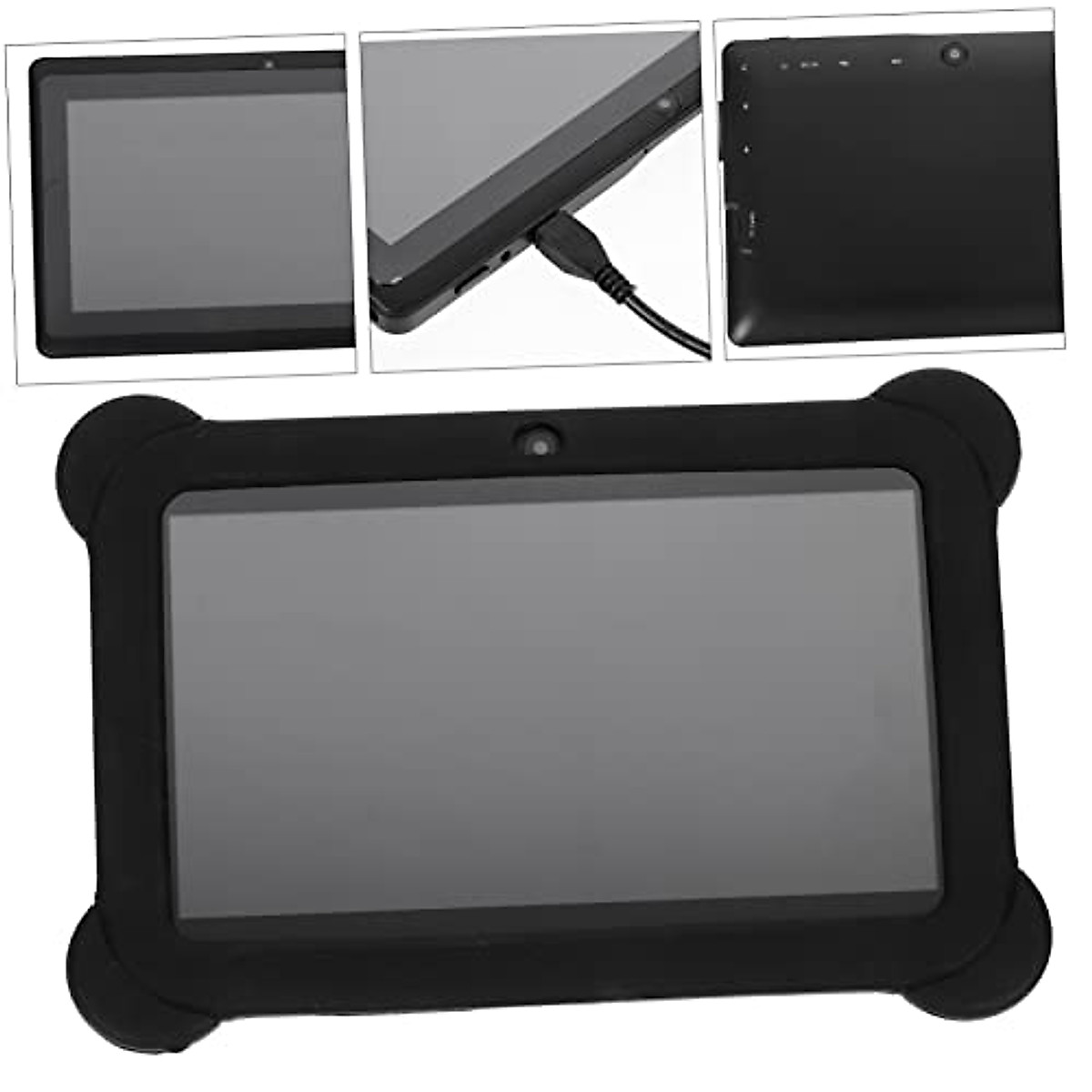 SOLUSTRE Childrens Tablet Tablet Tablet Tablet Tablet Case Dual -Proof Plug Safe - M+ - with Proof M+ Black Core US -core Tablet Tablets Tablets Tablets Tablets Childrens Tablet