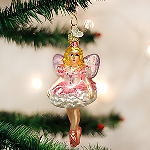 Old World Christmas Sugar Plum Fairy Glass Blown Ornament for Christmas Tree