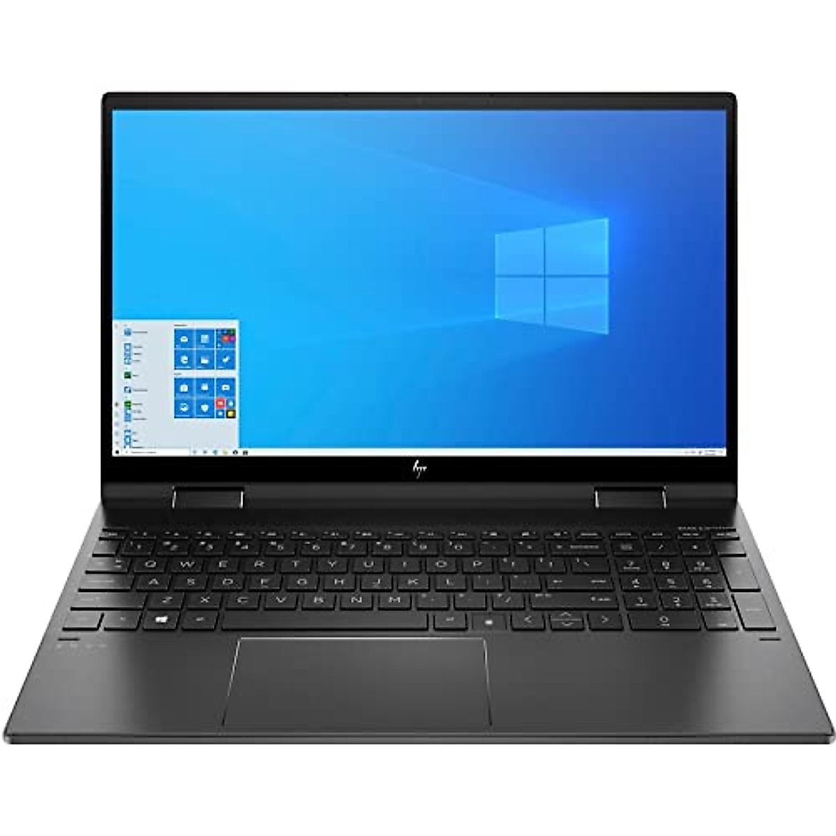 HP Envy x360 15-ee1083cl 15.6" Touchscreen Convertible 2 in 1 Notebook, AMD Ryzen 7 5700U, 12GB DDR4 SDRAM, 512GB SSD, AMD Radeon Graphics, Windows 10 Home, Nightfall Black Aluminum (369S8UA#ABA)