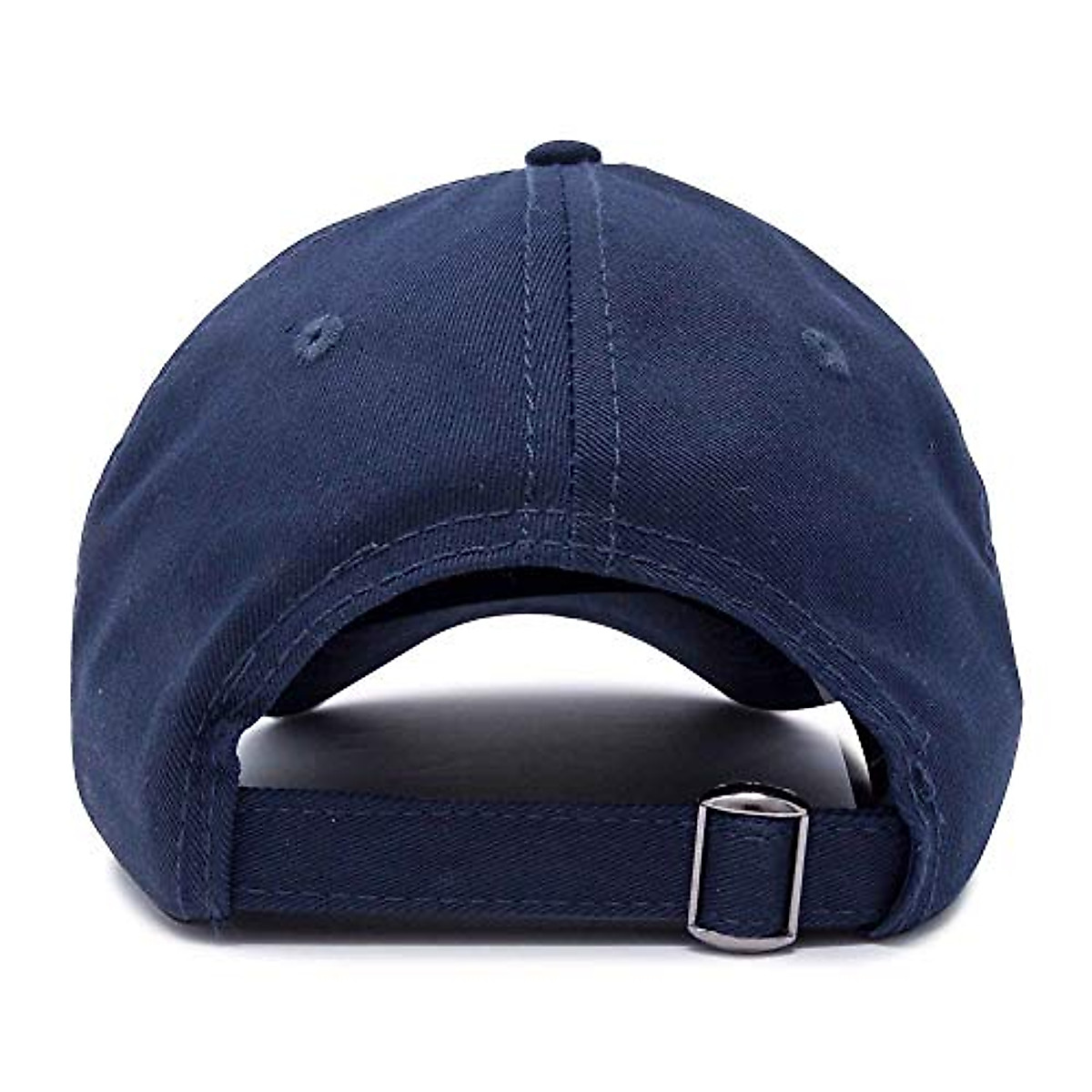 DALIX Delta Upsilon Fraternity Greek Letters Ball Cap Embroidered Hat in Navy Blue