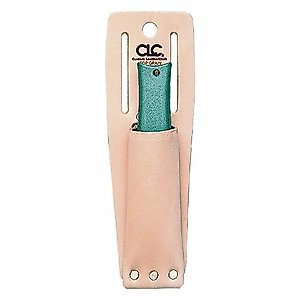 Custom Leathercraft453 Utility Knife Sheath, Heavy Duty, Tan