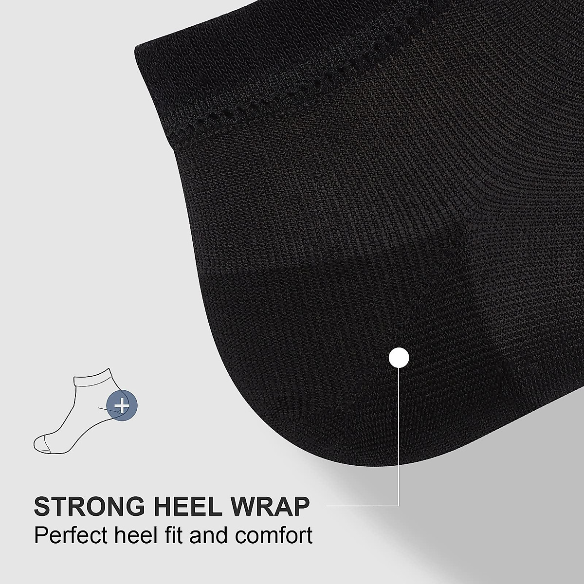 wernies No Show Men Socks, Low Cut Ankle Sock, Men Short Socks Casual Cotton Socks Size 6-10