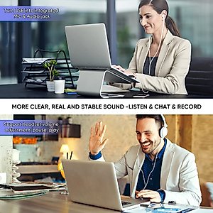 Sound Card, USB Sound Card, USB Type C/A to Optical Audio Adapter, DAC Audio Converter 24Bit/96kHz SPDIF Converter 3.5mm Jack Audio Adapter AUX Output External Sound Card Headphone Amp