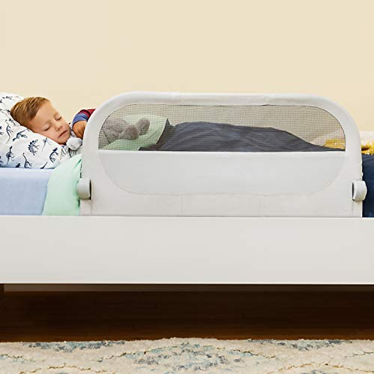 Munchkin® Sleep™ Toddler Bed Rail, Fits Twin, Full and Queen Size Mattresses, Grey