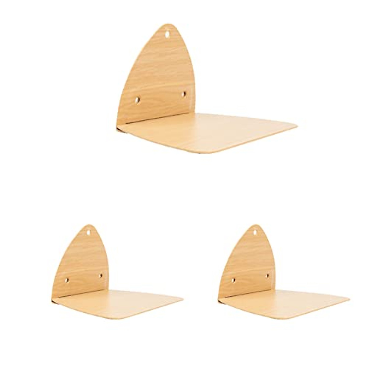 Bazasax Invisible Floating Bookshelves, Floating Bookshelf for Wall, Heavy Duty Book Organizer, Metal Rustproof Hanging Book Shelves, Wall Mounted Book Shelf for Bedroom Bathroom Kitchen