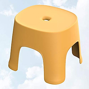 Garneck Shower Stool Shower Stool Shower Stool Kids Step Stool Step Stool Toddler Stool for Kitchen Toilet Potty Training Resistant Soft Grip Foot Stool for Kids Toddlers White Stool Stools