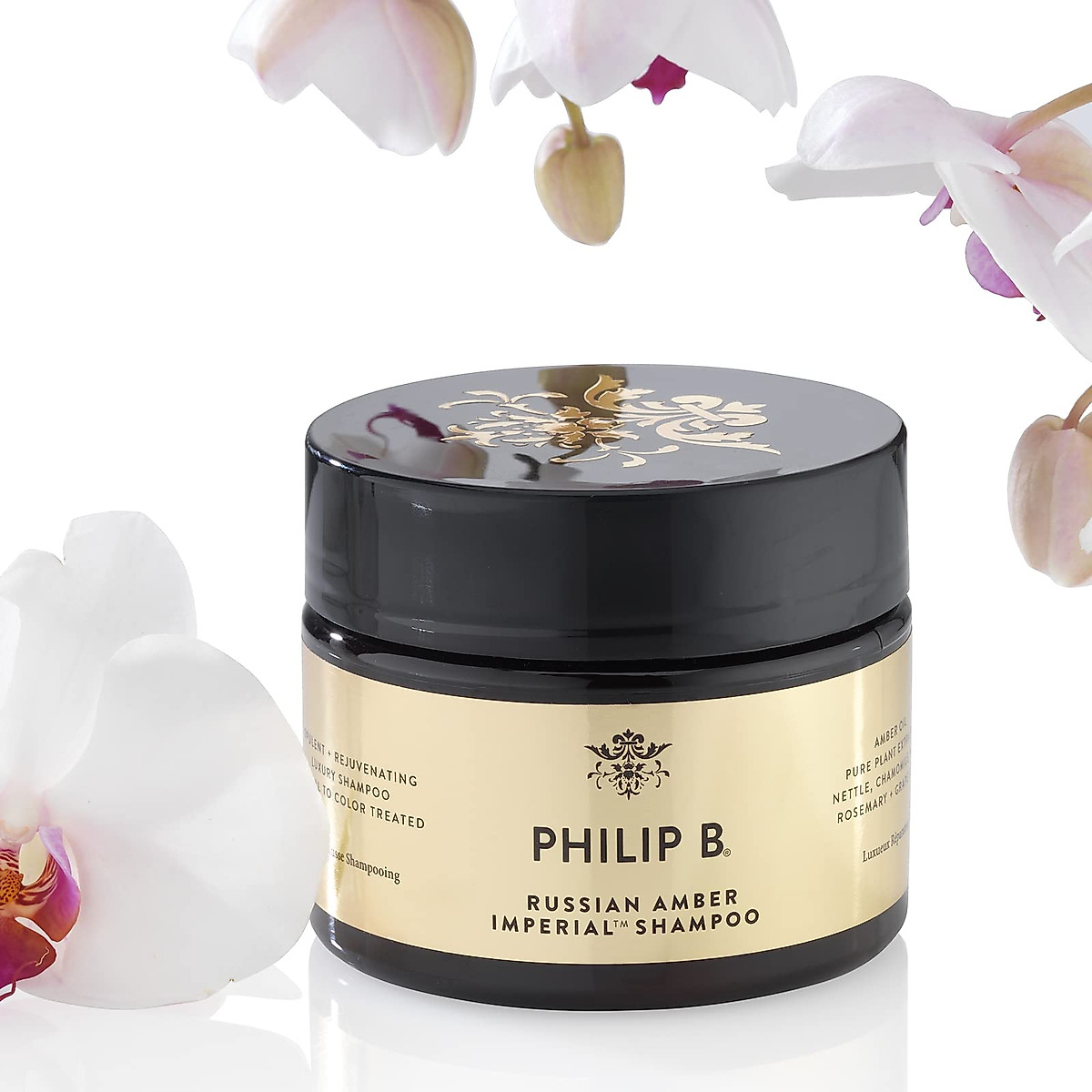 PHILIP B Russian Amber Imperial Shampoo, 12 oz (355 ml) | Restorative, Color-protective, Weightless Hydration