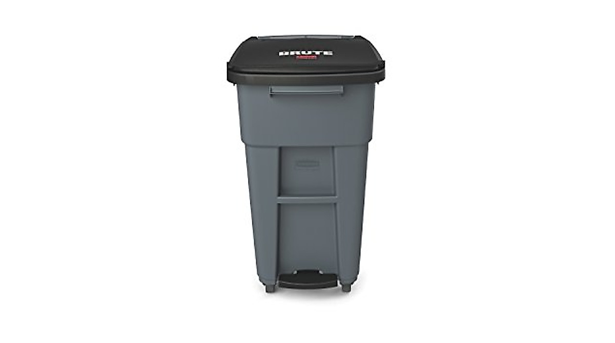 Rubbermaid 32 Gallon Rollout Trash Can with Casters