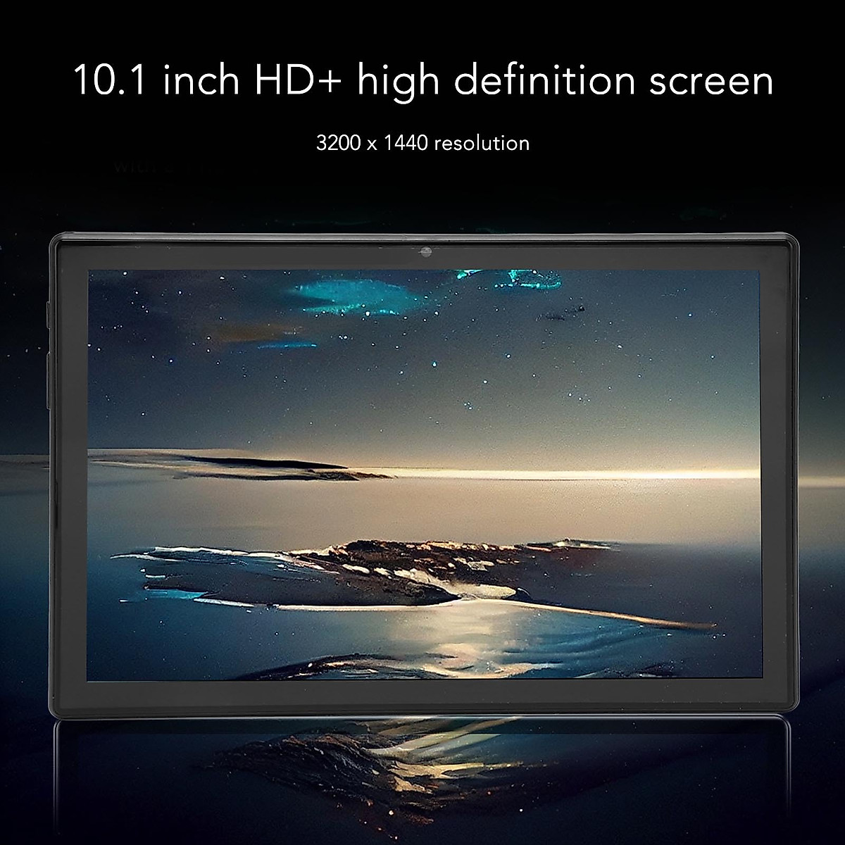 10.1 Inch Tablet, for Android 11 Tablet with 8GB RAM 128GB ROM, 8 Core CPU, 8+13MP Dual Cameras, 5G WiFi, 4G LTE Office Tablet for Work, Gaming (Black)