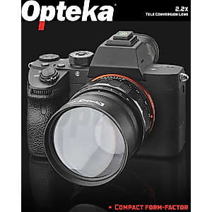 Opteka 52mm 2.2X High Definition AF Telephoto Lens for Canon, Fuji, Nikon, Panasonic and Sigma Threaded Lenses