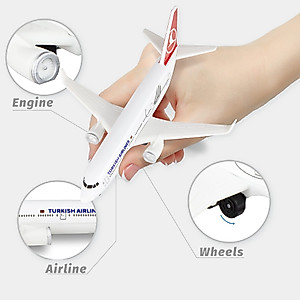 Joylludan Model Planes Turkey Airplane Model Airplane Plane Aircraft Model for Collection & Gifts