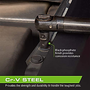 ARCAN PROFESSIONAL TOOLS 3/8 Inch Drive Impact Socket Set, Metric, 10mm - 19mm, Cr-V, 8-Piece (AS2388M)