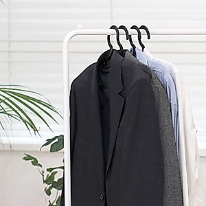 [Made in Korea] Kazt Multi Non-Slip Hangers, S-Shape Design, Slim Profile and Space Saving, Everyday Use for Clothes, Ties, Scarves, Accessories and More (Pack of 30)
