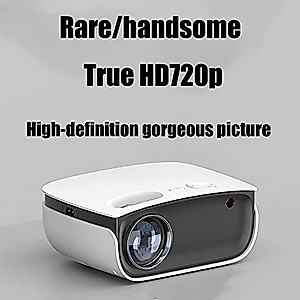 Feiyx Mini Projector Home Small Portable Ultra-High Definition 4K Wireless Smart Projection,Portable Video Projector 1080p Full HD Supported, Projector Compatible for Home Theatre