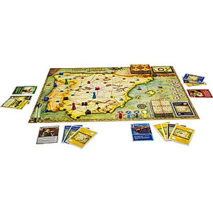 Pandemic: Iberia - Historic Disease-Fighting Board Game - Cooperative Strategy Game for Adults and Kids, Ages 8+, 2-5 Players, 45 Minute Playtime, Made by Z-Man Games