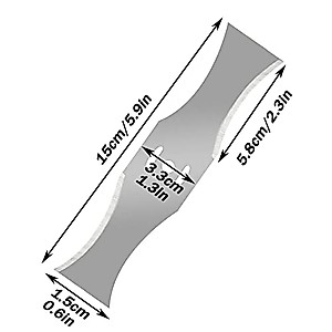 Cordless Electric String Trimmers Metal Blade,4 Pack Grass Trimmer Blade Heads Replacements- Carbide Blade Tip Brush Cutter Trimmer Weed Eater Blade for Electric Lawn Mower Set