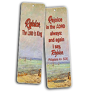 Be Still My Soul Religious Bookmarks Cards (60-Pack) - Stocking Stuffers for Men Women Baptism, Youth Group, Cell Group, VBS Bible Study, Mission Trip - Best Church Supplies