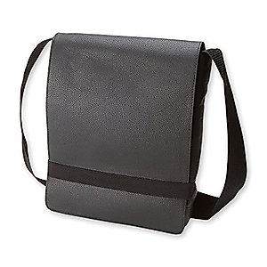 Moleskine Classic Leather Reporter Bag, Black