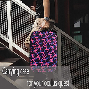 Oriolus Hard Case for Oculus Quest All-in-one VR Gaming Headset and Controllers Accessories Carrying Bag (Red)