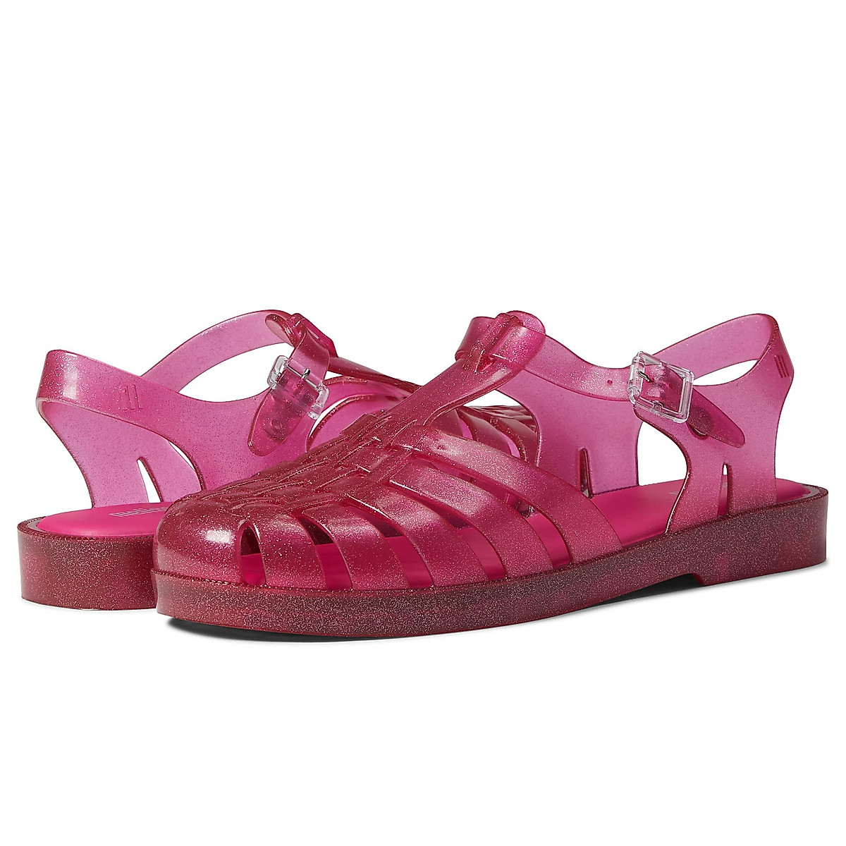 Melissa Shoes Possession Final Deano Pink Glitter/Pink 6 M