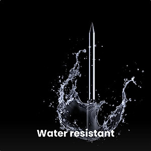 MASTRAD - Meat°it + - 100% Wireless Smart Meat Thermometer with Bluetooth Booster - Oven, BBQ, Grill, Smoker, Kitchen, Rotisserie