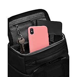 Db Journey The Hugger Backpack | Black Out | 25L | Solid Structure, Fully Opening Main Compartment, Hook-Up System