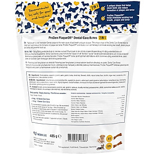 ProDen PlaqueOff 3 Flavor Dental Bone Dog Treat Bundle: Chicken & Pumpkin, Turkey & Cranberry, and Bacon, 17 Ounces Each