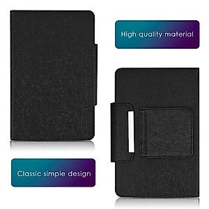 DETUOSI Universal 7.0 inch Android Tablet Case with Keyboard, Removable Wireless Bluetooth Keyboard + PU Leather Folio Book Cover + Stand, Travel Portable Sleeve for iOS/Android/Windows System Tablet