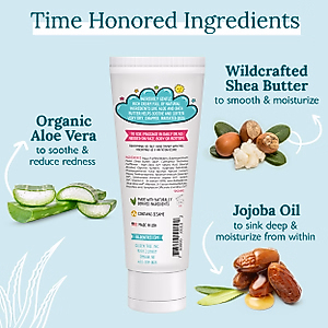 Baby and Kids Moisturizing Cream for Sensitive Skin Multi Purpose for Eczema Psoriasis Rosacea Dermatitis Rash, Healing Therapy for Dry Cracked Irritated Itchy Skin